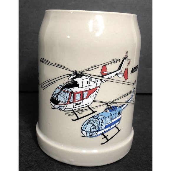 Unbranded | Dining | Vintage Helicopter Mug Messerschmittblkowblohm Mbb ...
